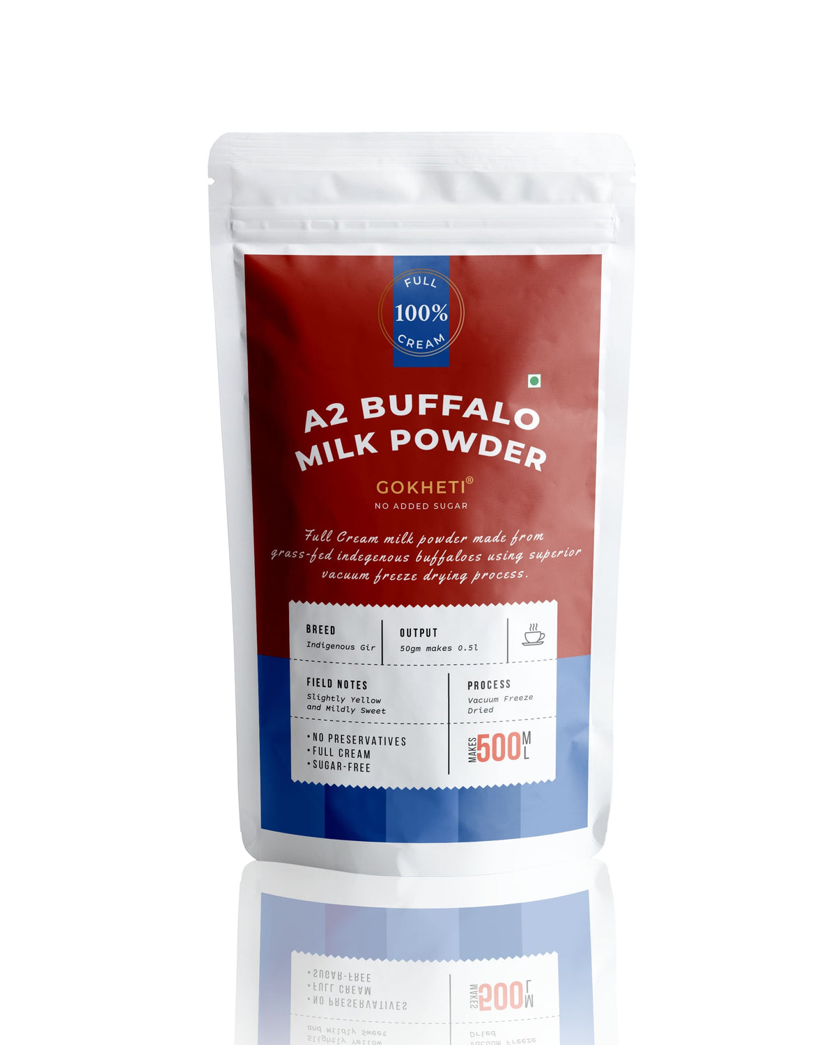 Buy A2 Milk Powder Full Cream Online From A2 Buffalo - Gokheti ...