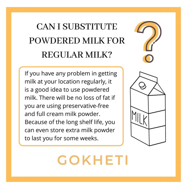 Gokheti Gir Cow A2 Milk Powder - Full Cream Online – Bodhishop.in